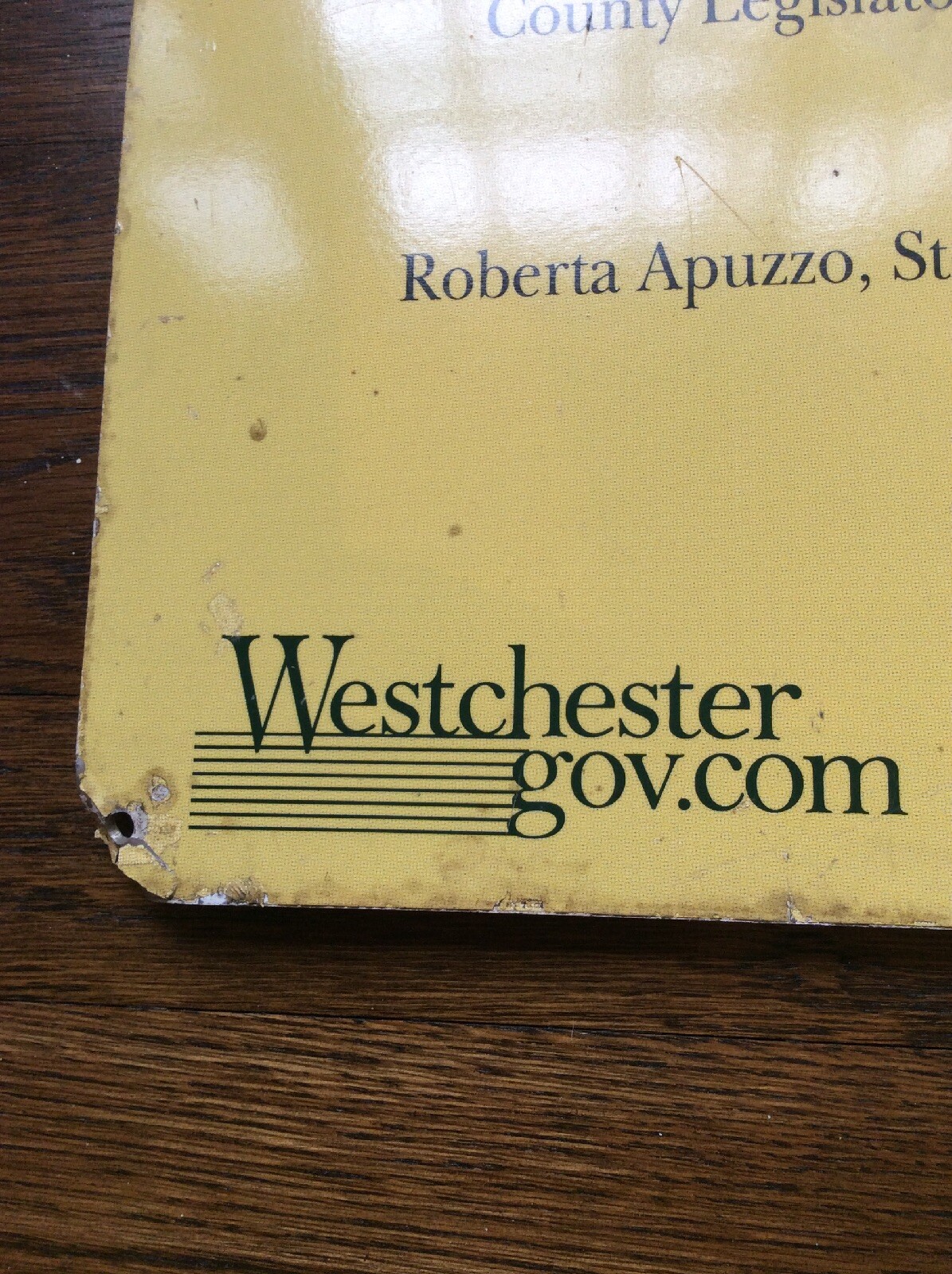 Westchester County Memorial Field Stadium Sign Site Of Mean Joe Greene ...