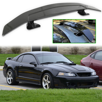 46'' GT Racing Rear Trunk Lip Spoiler Wing Carbon For Ford Mustang GT ...