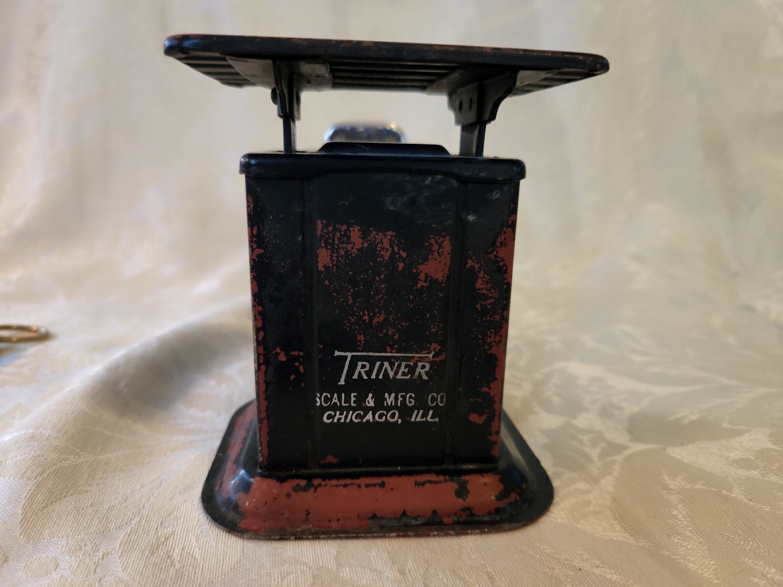 Antique Triner Air Mail Scale Postal 9 oz Counter Scale RETRO US Post ...