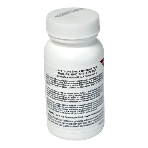 Harris SCPF4 Stay-Clean Paste Soldering Flux 4 oz Bottle 40027 | eBay