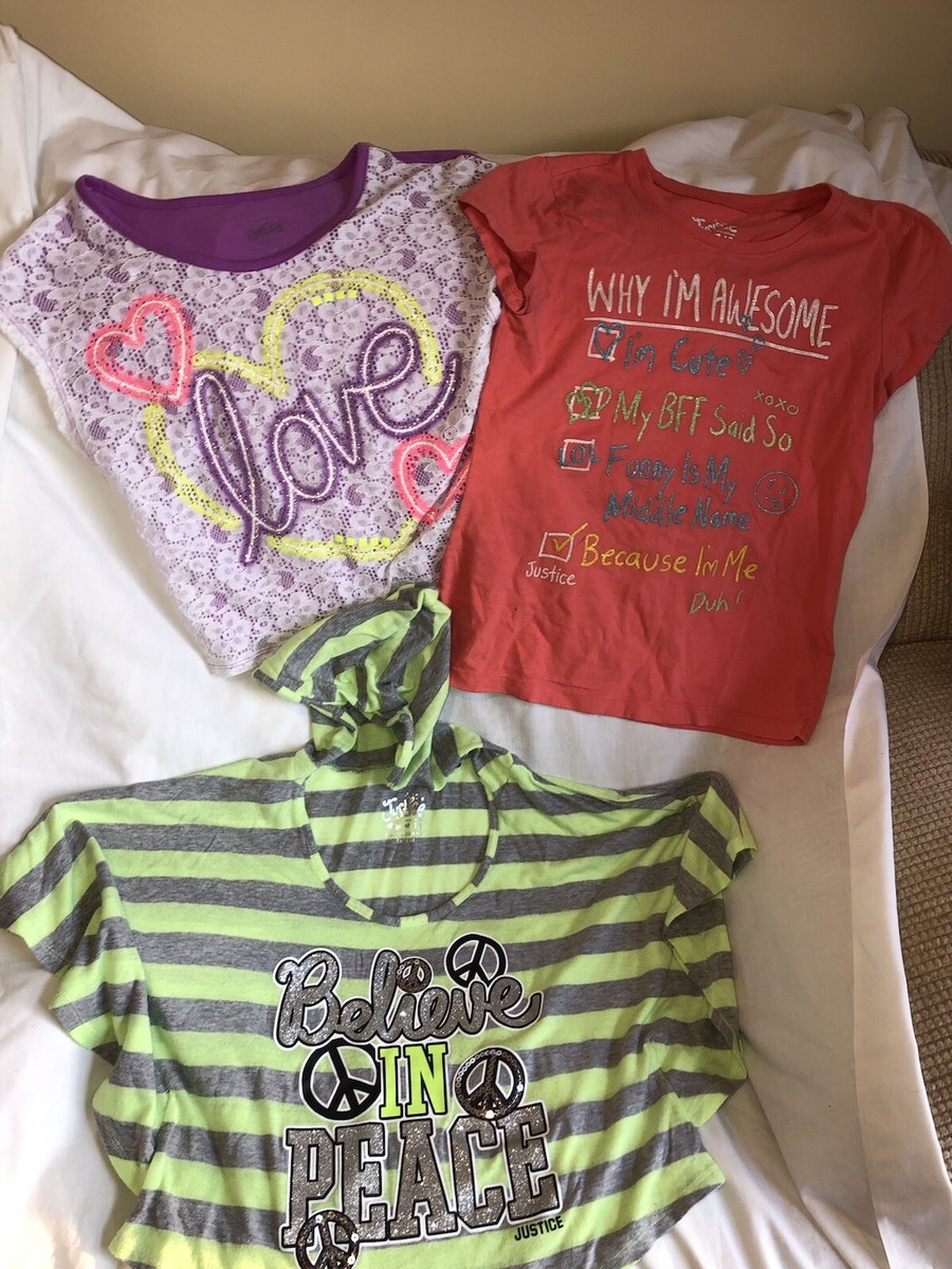 Justice Shirts For Girls