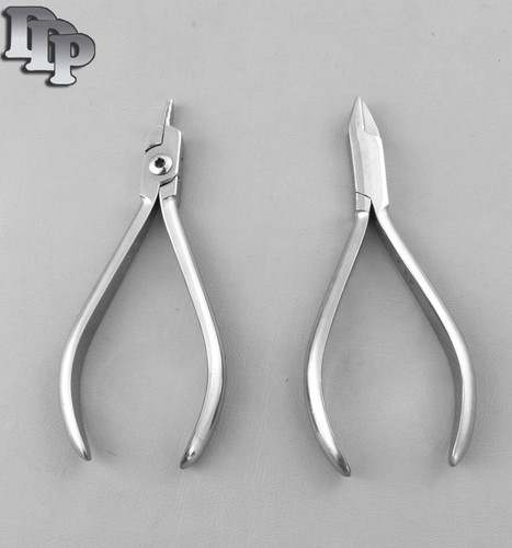 Set of 2 Aderer 3 Prong Plier & Nance Loop Forming Plier Orthodontic ...
