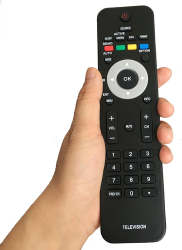 Replacement Remote Control for Philips TV 32PFL3506/F7 40PFL3706/F7 ...