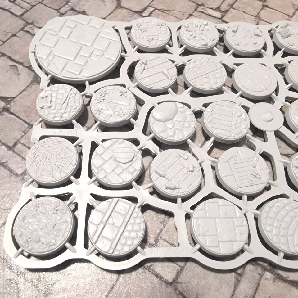 Warhammer Fantasy AoS Mordheim Age of Sigmar 50mm & 25mm Scenic Bases ...