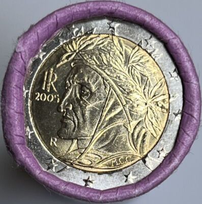 Italien 2005 2 Euro Kursmünze 'Dante' aus Rolle - im Beutel #RAR# | eBay.de