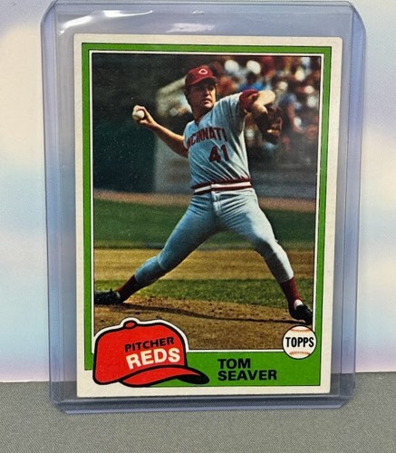 1981 Topps Baseball Tom Seaver #220 Reds HOF | eBay