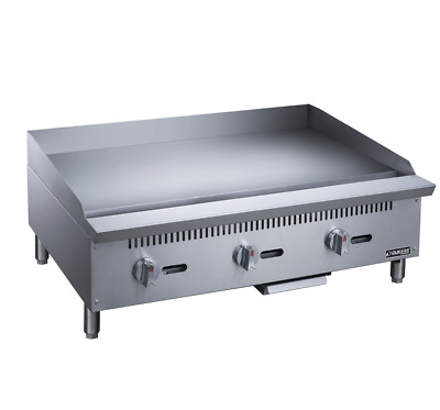 DUKERS DCGM36 GRIDDLE 36" WIDE 20.5" DEEP COOKING NAT GAS WITH LP ...
