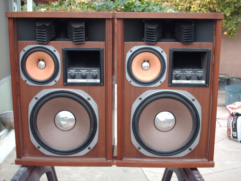 Vintage speaker Sansui SP_2700 , Max 90 watts . | eBay