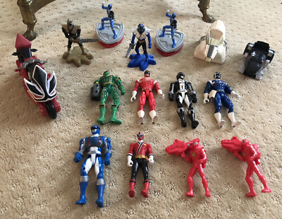 Power Rangers Parts Figures And Vehicle Lot | eBay