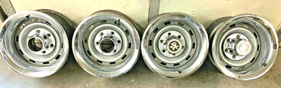 1980 1981 1982 1983 1984 1985 1986 CHEVY 15x8 RALLY WHEELS 4x4 FACTORY ...