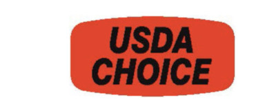 1000 each per roll USDA CHOICE MERCHANDISE LABELS STICKERS | eBay