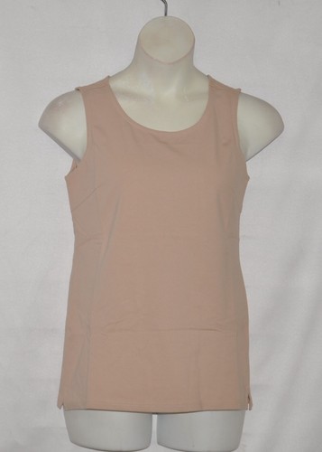 Joan Rivers Stretch Cotton Tank Size S Sand | eBay