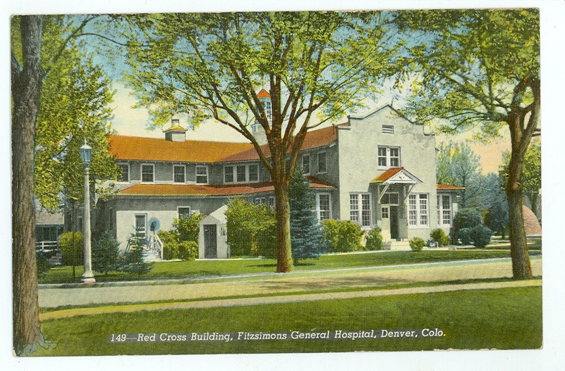Denver, Colorado, Red Cross Building, Fitzsimonds General Hospital ...
