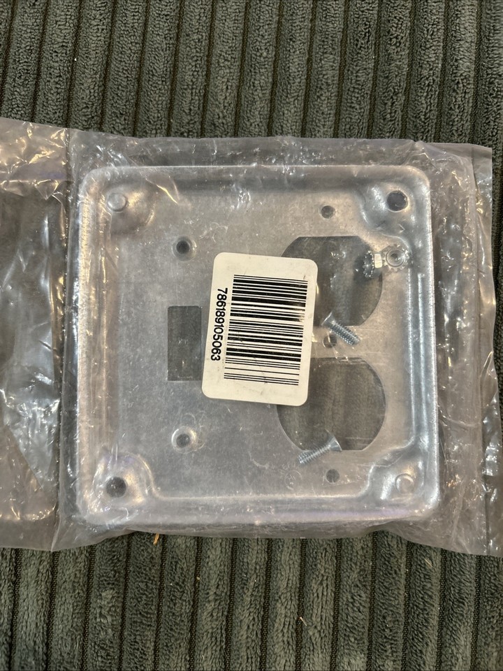 EATON CORPORATION TP506 / TP506 - NEW - Raised Metal Outlet/Switch ...