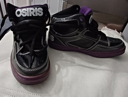 Osiris Purple Black Sneakers Size 2. European Size 33 | eBay