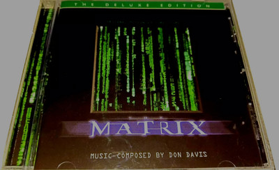 The Matrix Deluxe Expanded Single CD Edition Music Don Davis, 30 Tracks ...