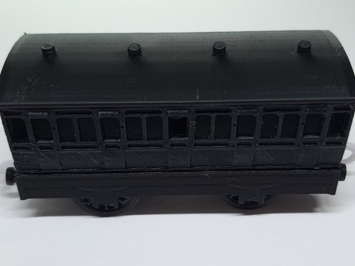 Thomas Trackmaster 3D Printed Black Composite Coach Custom | eBay