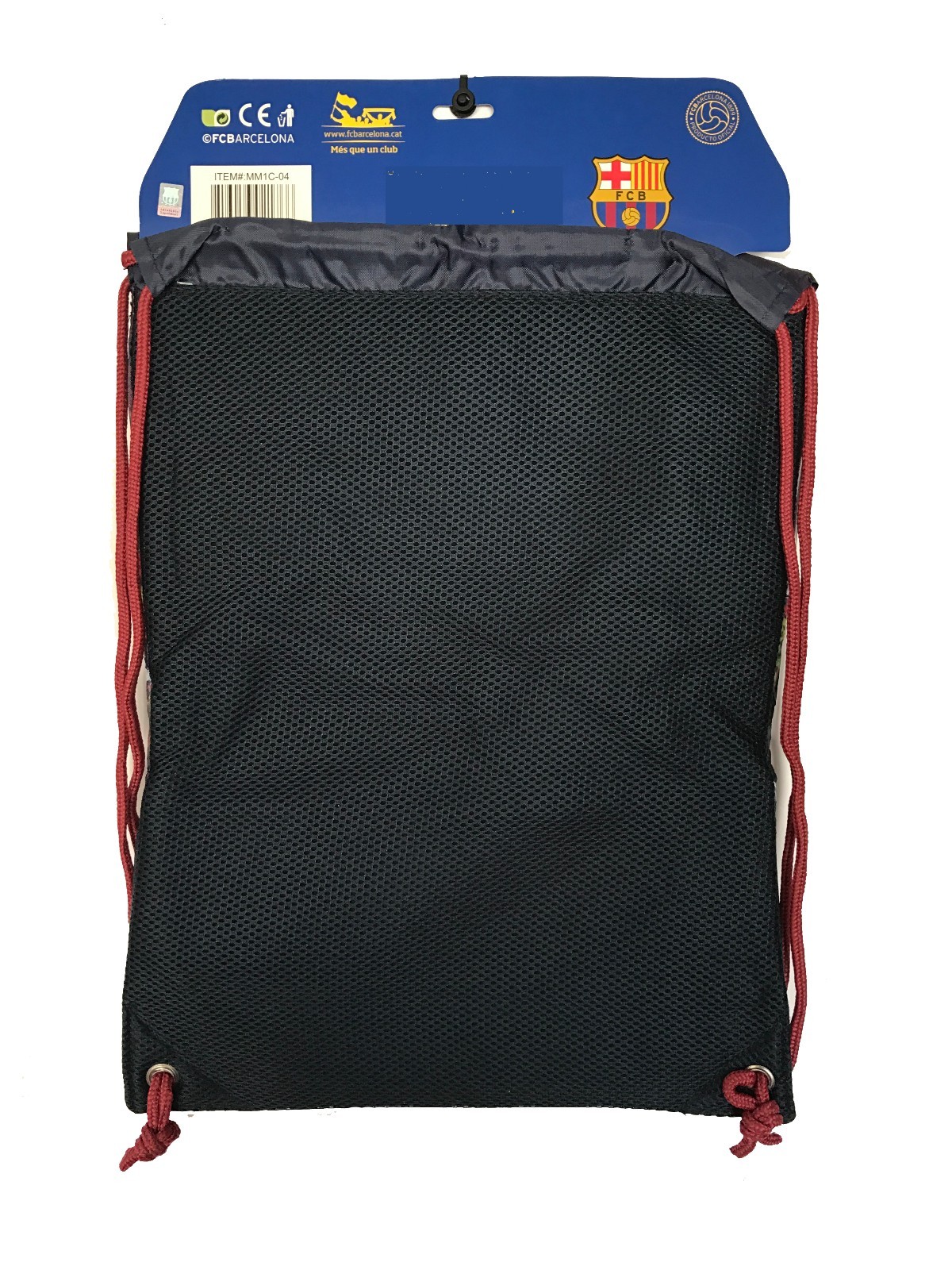 fc Barcelona Messi Backpack Soccer Book Bag Gym drawstring Authentic ...