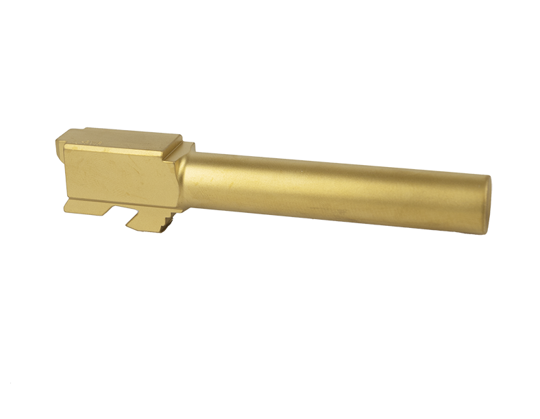 Glock 34 Barrel MATCH OEM Replacement GOLD TIN G34 GEN1-4 Target Crown ...