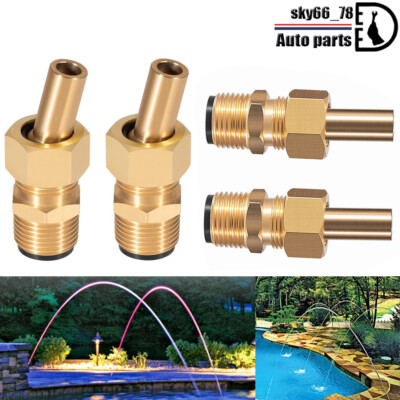 4Pack Swimming Pool Spa Brass Deck Jet Nozzle Replacement For R0560400 ...