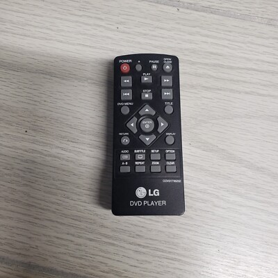 LG DVD Player Remote Control - IECR03 - Original Equipment | eBay