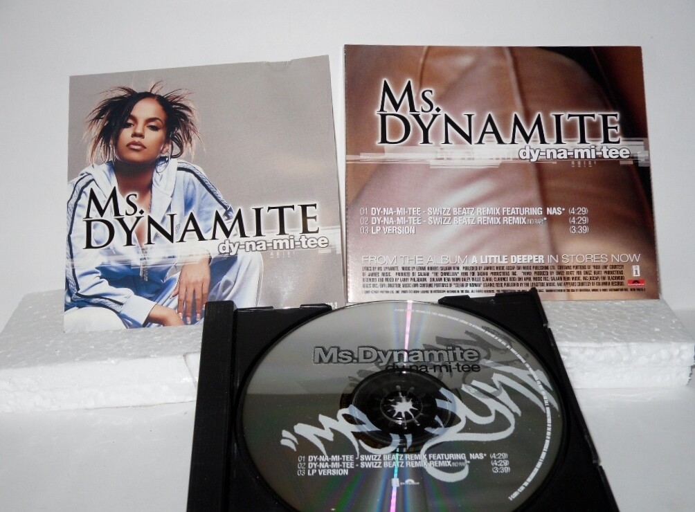Ms. Dynamite - Dy-Na-Mi-Tee Promotional ONLY CD - INTR-1 ** Free ...