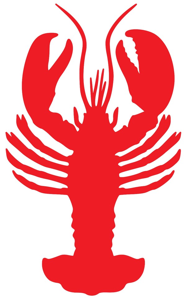 Lobster Vinyl Decal | Claws Crayfish Crab Tail Rock Ocean Sea Creature ...