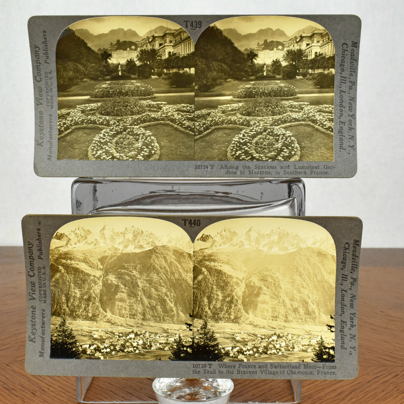 Eight VTG Keystone View Co Stereographic Stereoscope Cards Tour of the ...
