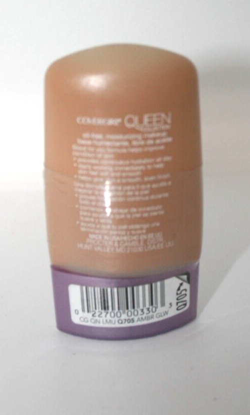 Covergirl Queen Collection Natural Hue Liquid Makeup Q705 AMBER GLOW ...