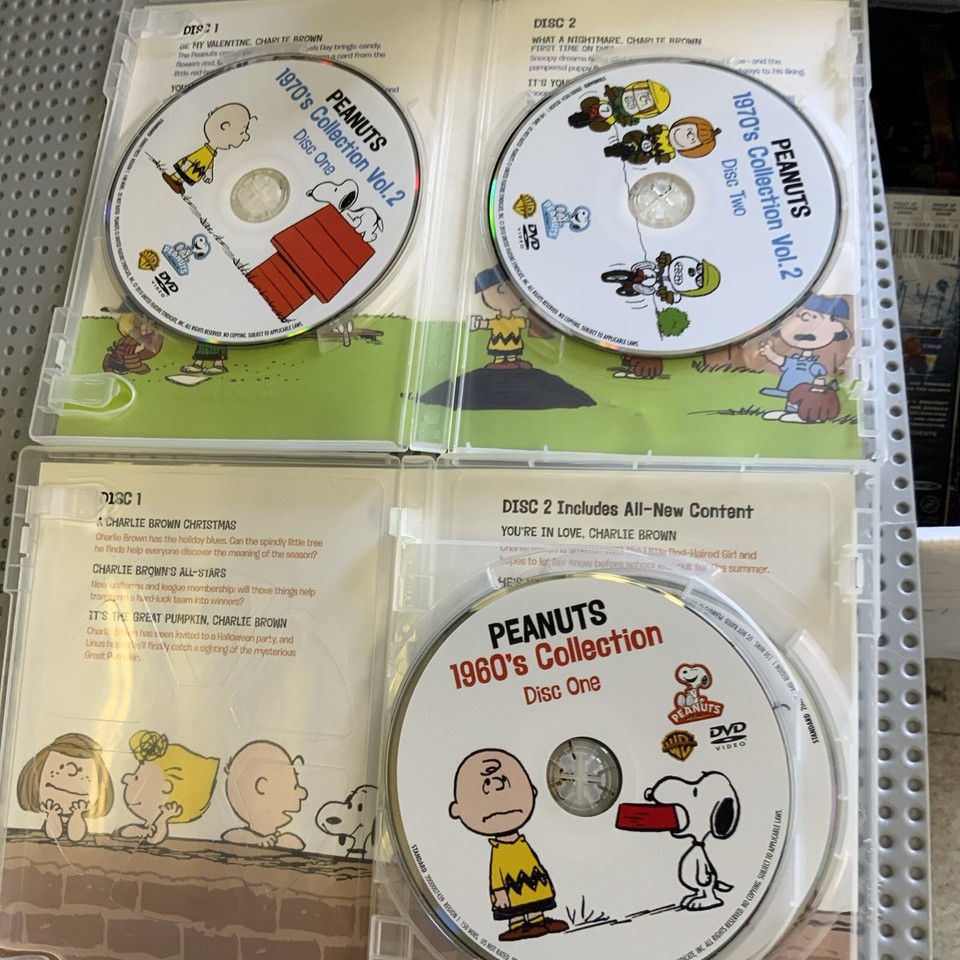 Peanuts 1960's Collection DVD + 1970’s Vol. 2 883929074952 | eBay