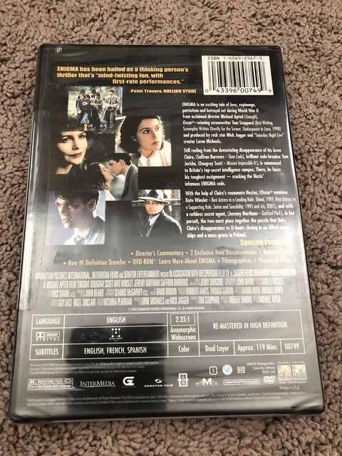 Enigma (DVD, 2003, Special Edition) for sale online | eBay