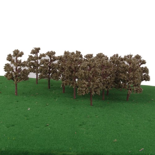 20pcs Model Trees N Scale Layout Garden Park Building Diorama Wargame 1 ...