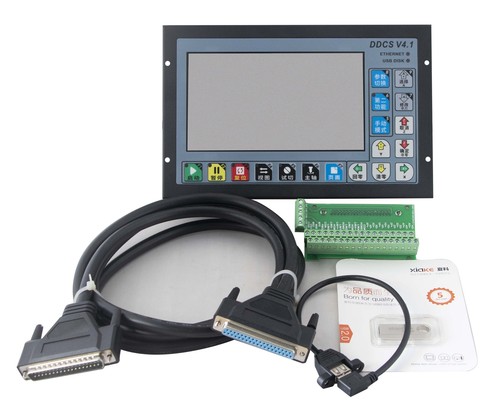 DDCS V4.1 4 Axis Offline Controller Machine CNC Motion Control System ...