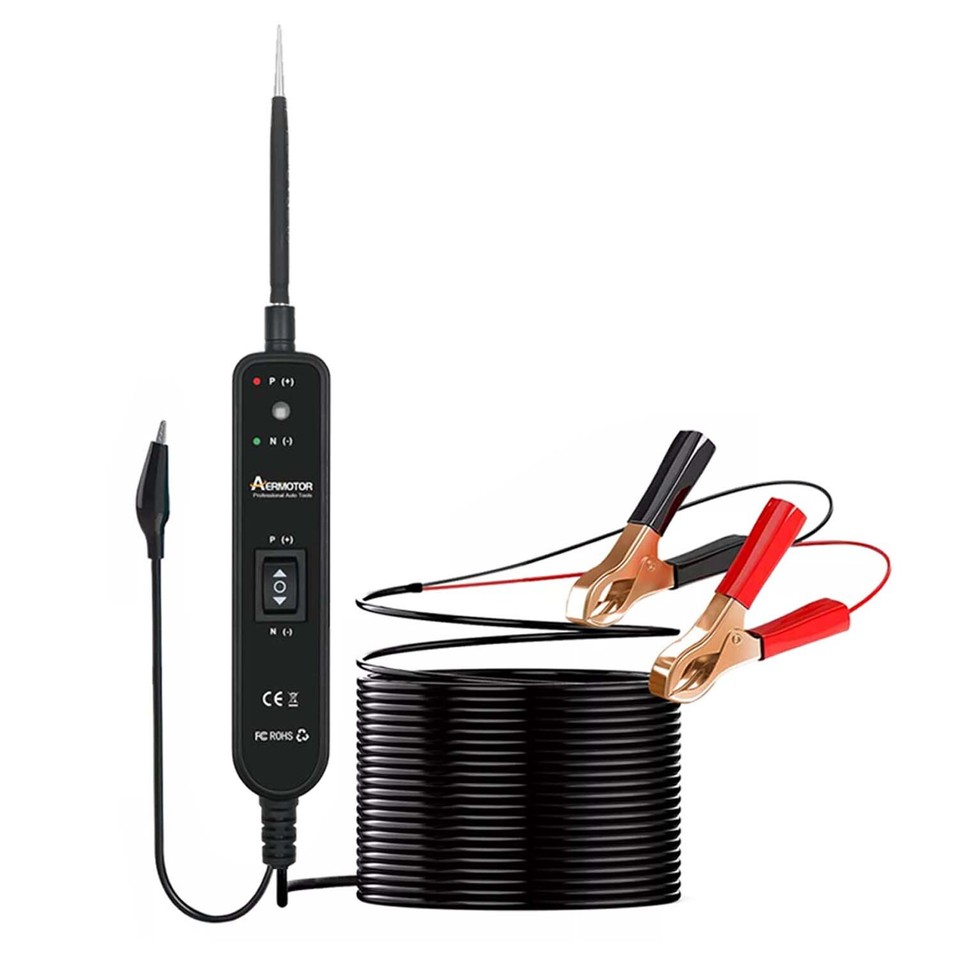 US Automotive Car Digital Power Probe Circuit Tester Electrical Device ...