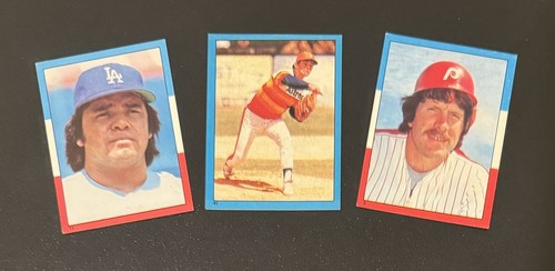 1982 Topps Baseball Stickers Nolan Ryan, Mike Schmidt, Fernando ...