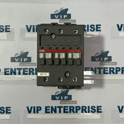ABB A50-30 CONTACTOR 30A VOLTAGE 220VAC FREE FAST SHIPPING | eBay