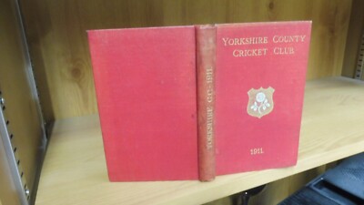 Yorkshire CCC Yearbook 1911 | eBay