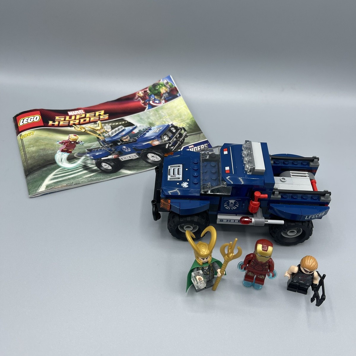 Lego Marvel Superheroes Lokis Cosmic Cube Escape LEGO 6867 Loki's