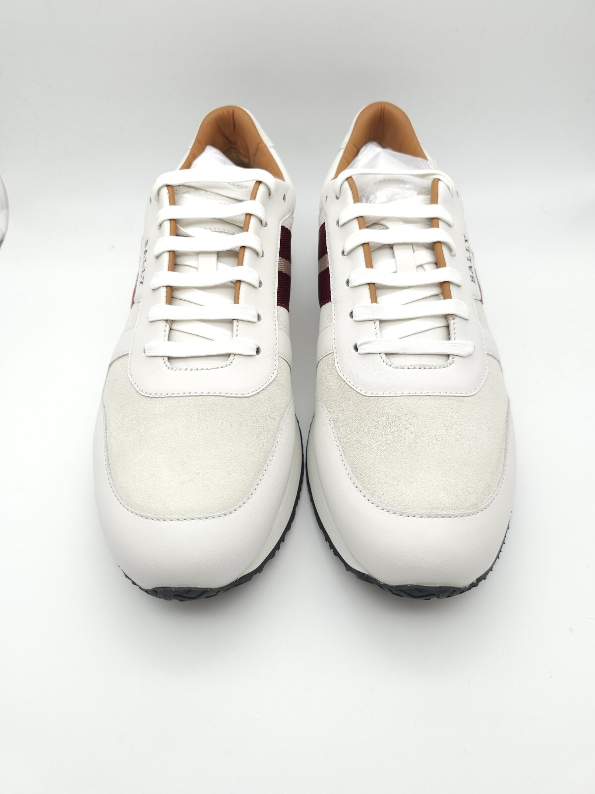 Bally Sprinter Calf Plain Leather Suede Sneaker Shoes White US 11 $650 ...