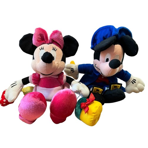 Mickey Mouse Paul Revere Minnie Mouse W Purses Plush Disney Stuffed ...
