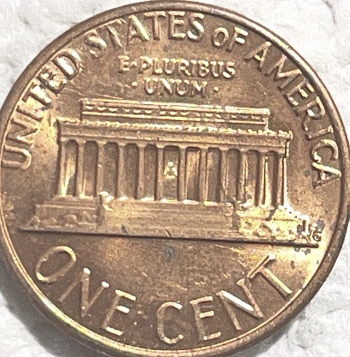 1980 Lincoln Memorial Small Cent RB Copper Coin Lot of 2 Circulated ...