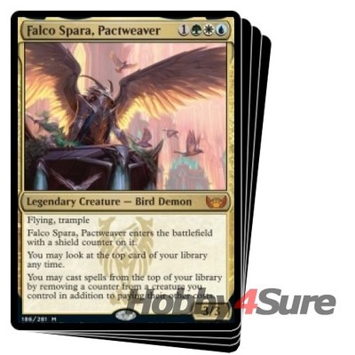 Falco Spara, Pactweaver X4 M/NM Magic: The Gathering MTG Streets Of New ...
