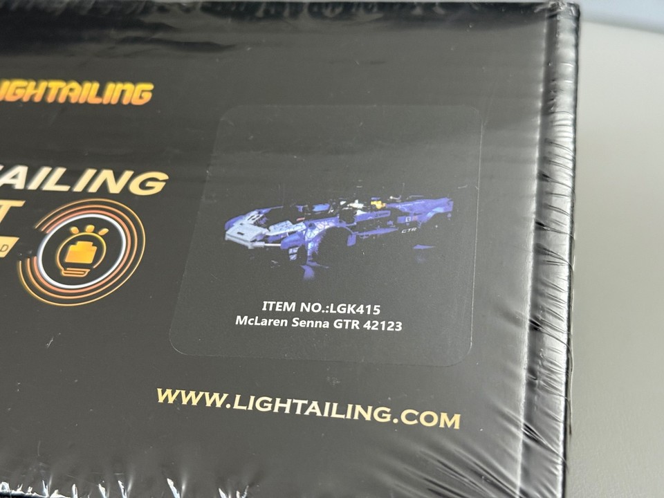 Lightailing LED Kit Model Accessory For Lego McLaren Senna GTR 42123 New Sealed | eBay