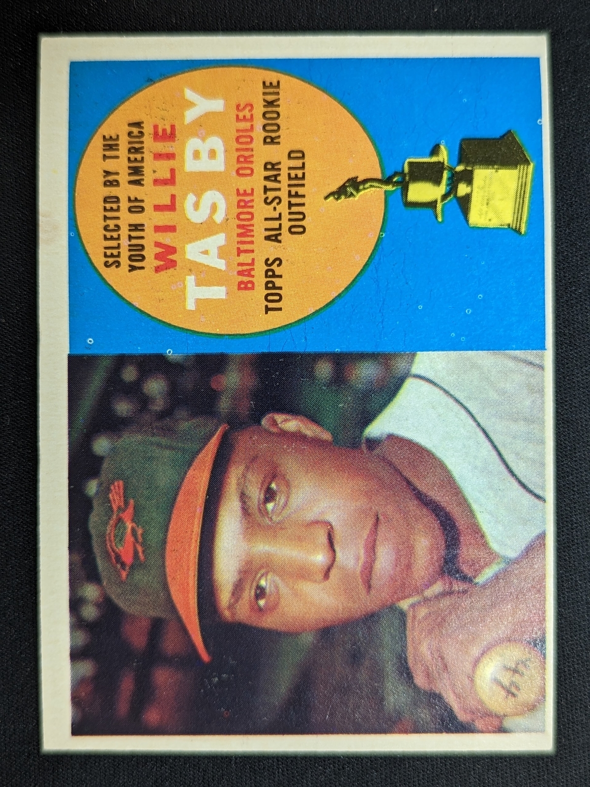 1960 Topps #322 Willie Tasby All-Star Rookie Baltimore Orioles | eBay