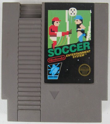 NES Soccer Sports Series Nintendo Works Great | eBay