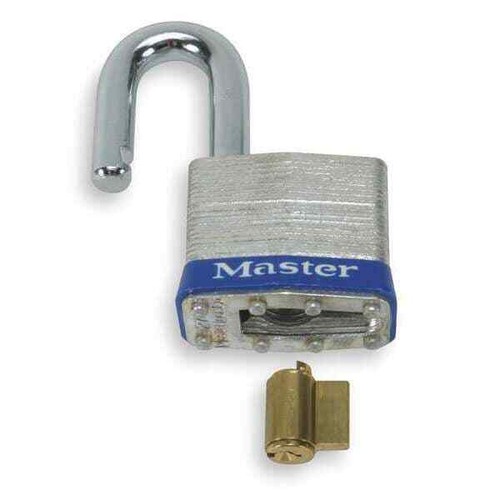 Master Lock 6230Kalh-10G018 Padlock, Keyed Alike, Long Shackle, Round ...