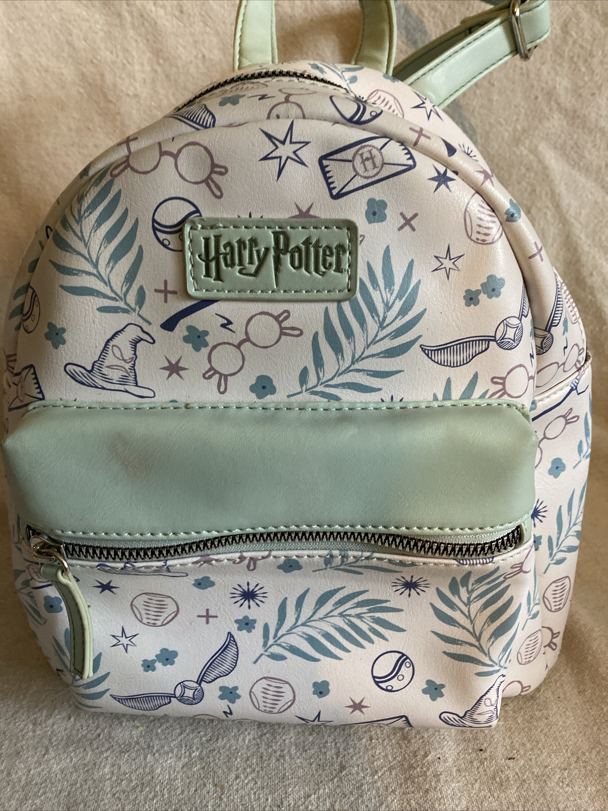 New Harry Potter Symbols Mini Backpack Bag Hogwarts W… - Gem