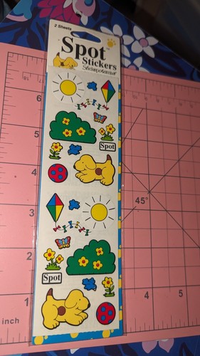 Vintage Spot The Dog Stickers Eric Hill Cartoon Outdoors Stickopotamus ...