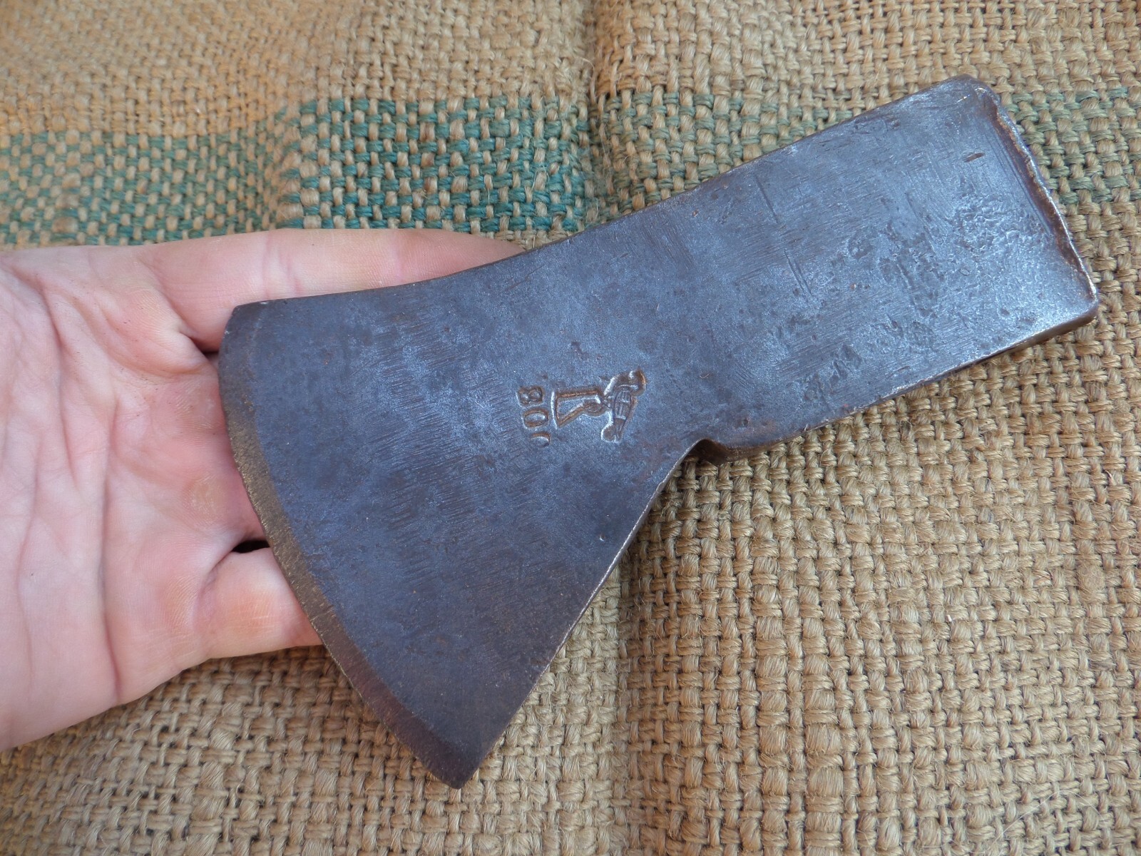 RARE VINTAGE AXE HEAD AUGUST HELSPER HELKO WERK ANTIQUE LOGGING SPLITTING | eBay