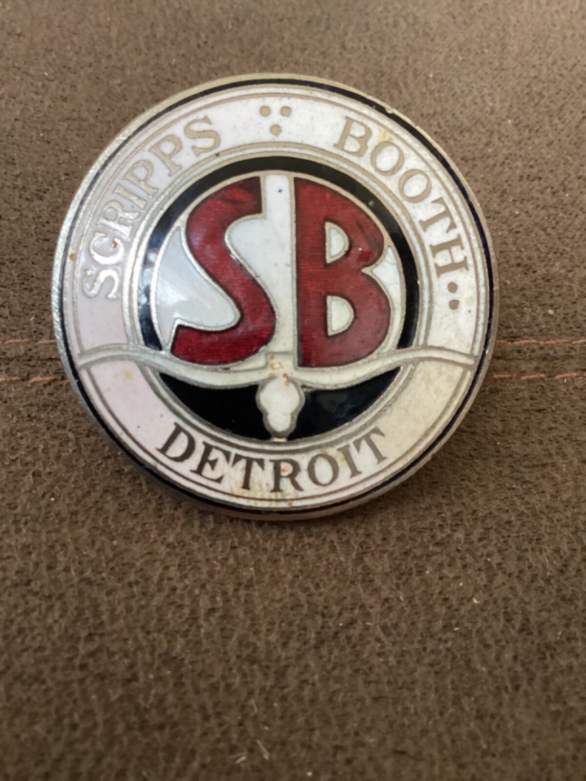 Scripps Booth Detroit Vintage Radiator Emblem Badge Reproduction | eBay